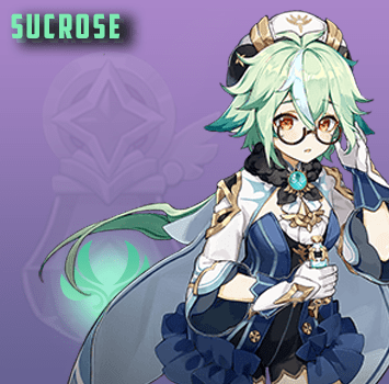 Genshincraft | Sucrose Charakterseite